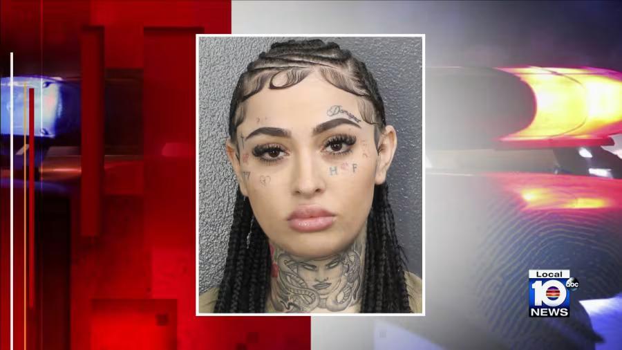 Woman, 21, known as rapper Baby Joker, arrested in Pompano Beach ...