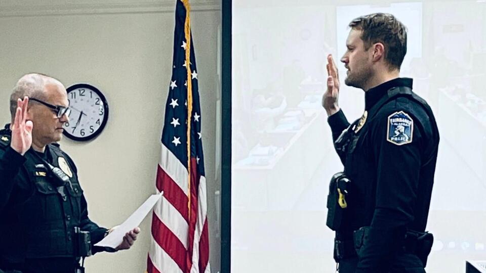 Fairbanks Police welcomes new officer Joseph “JR” Whitney to the force ...
