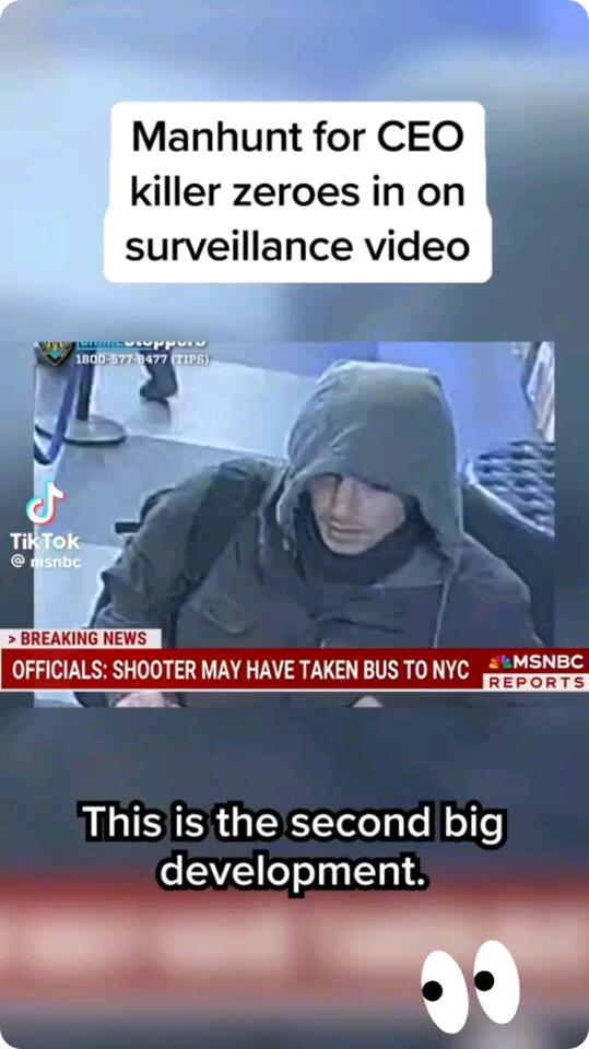 Manhunt for CEO of United Healthcare killer zeroes in on surveillance ...