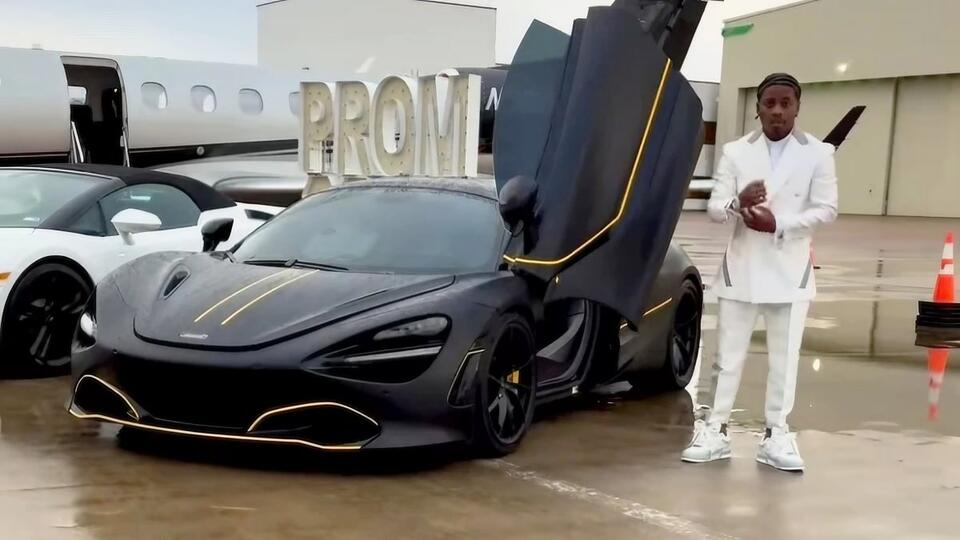 Texas Teen Crushes Prom Night in Private Jet and Supercar Entourage ...