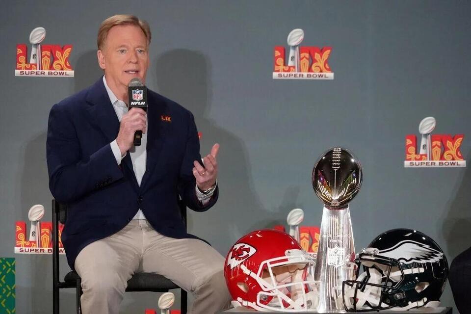 NFL: Super Bowl LIX-Commissioner Roger Goodell Press Conference - NewsBreak NFL: Super Bowl LIX-Commissioner Roger Goodell Press Conference - NewsBreak
