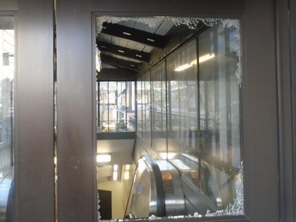 MBTA Transit Police Investigate After Unidentified Male Shatters Glass ...