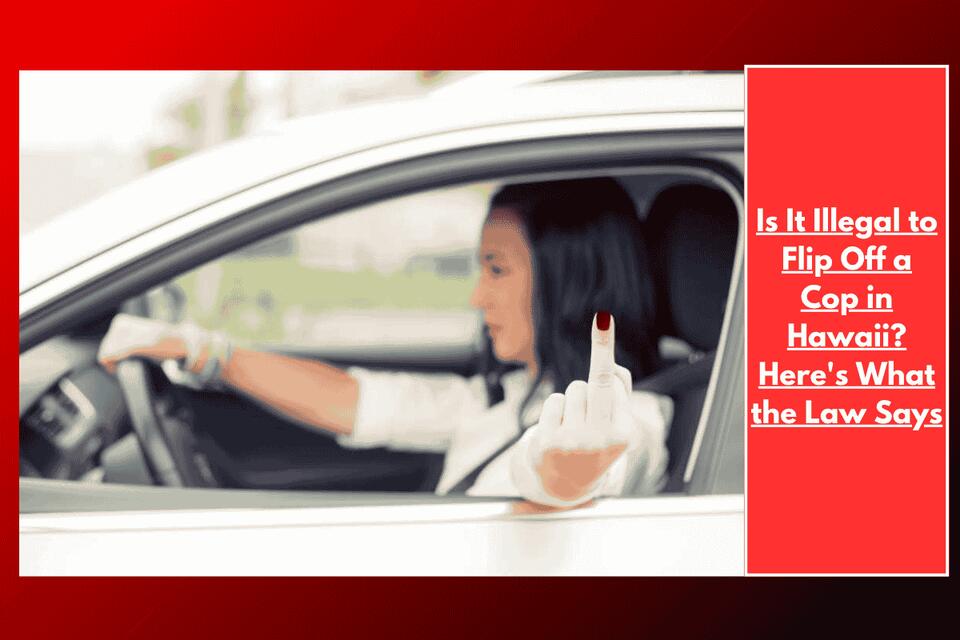 Is It Illegal To Flip Off A Cop In Hawaii Heres What The Law Says