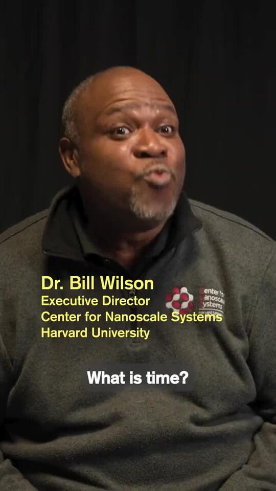 Is #time real⏰ Dr. Bill Wilson from harvard University on the ...