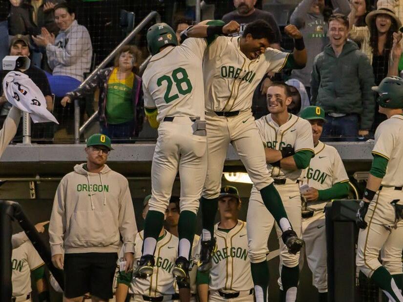 No. 20 Oregon completes sweep of Washington State ahead of Pac-12 ...