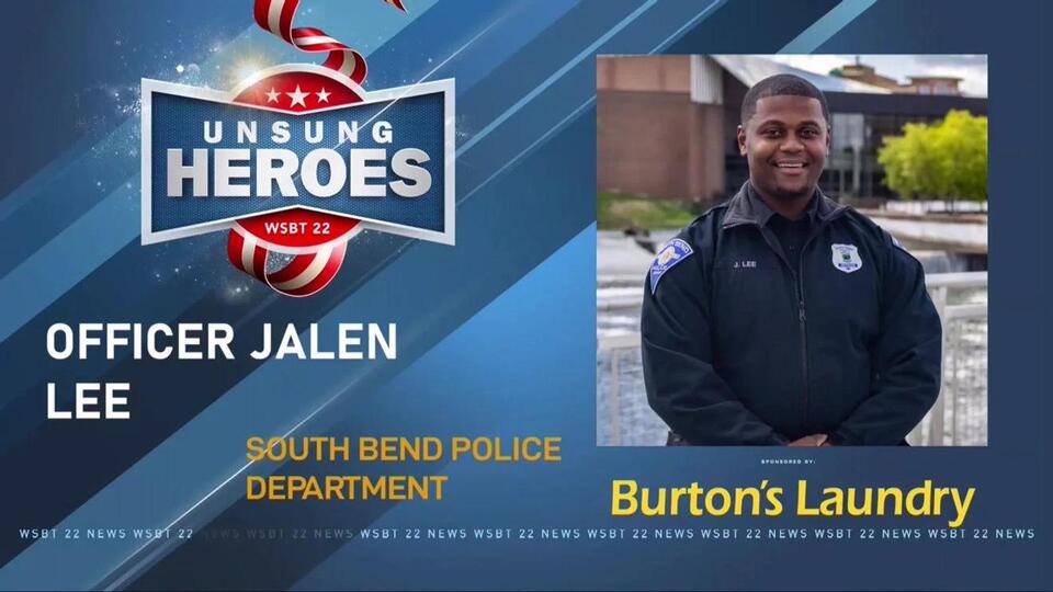 Unsung Heroes: Officer Jalen Lee of the South Bend Police Department ...