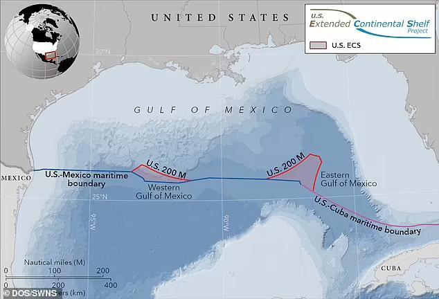 America quietly grew 400,000 square miles last month - nearly twice the ...