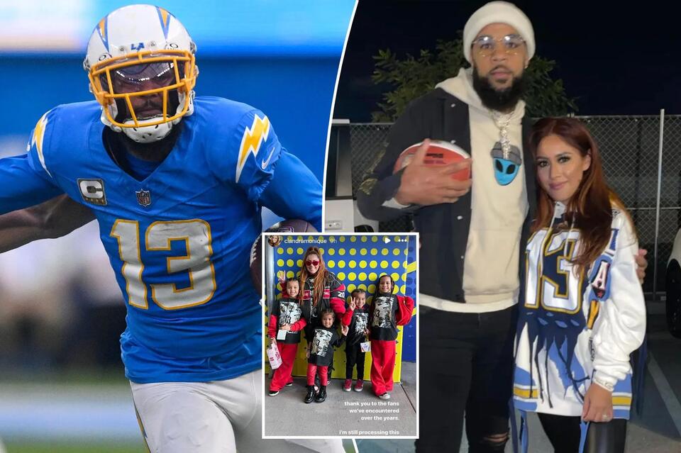 Keenan Allen’s wife ‘still processing’ bombshell trade to Bears - NewsBreak