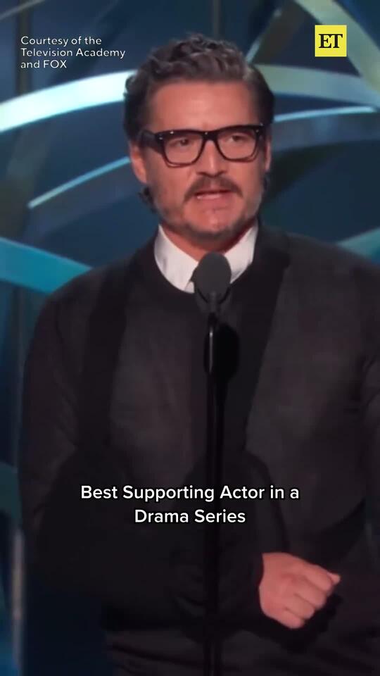 Pedro Pascal gave a 𝙨𝙥𝙚𝙘𝙞𝙖𝙡 shoutout to his pal Kieran Culkin at the # ...