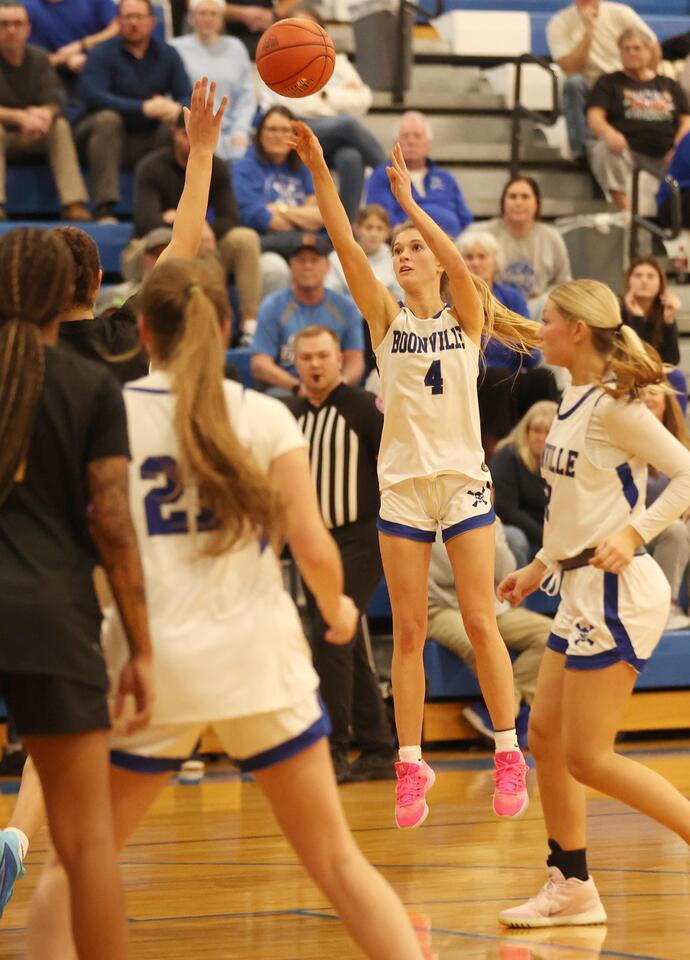 Morris leads Boonville past Battle with career-high 26 points - NewsBreak