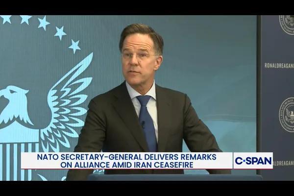 NATO Secretary General Says Alliance Is Moving from "Unhealthy Co ...
