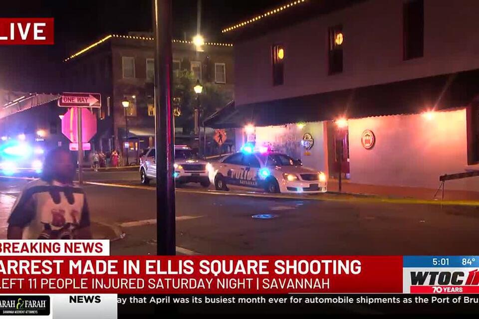 Arrest made in Ellis Square mass shooting that injured 11 people ...