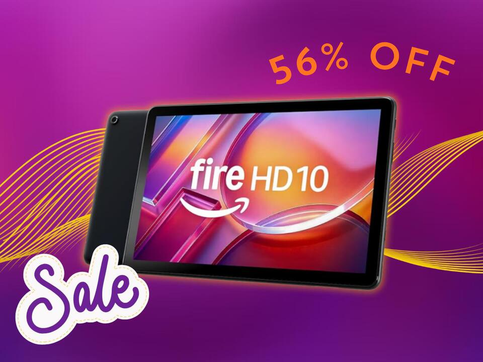 The Amazon Fire HD tablet is at its best price with 56% off for October ...