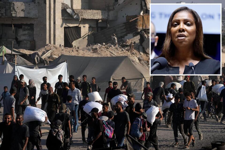 NY AG Letitia James condemns Gaza ‘humanitarian’ crisis in letter ...