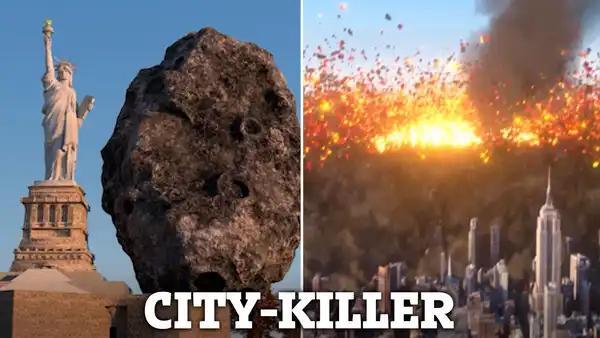 Nasa issues huge update on ‘city-killer’ asteroid YR4 – with chances of space rock smashing ...