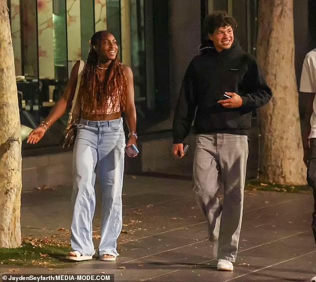Coco Gauff fuels romance rumours as she steps out with tennis ...