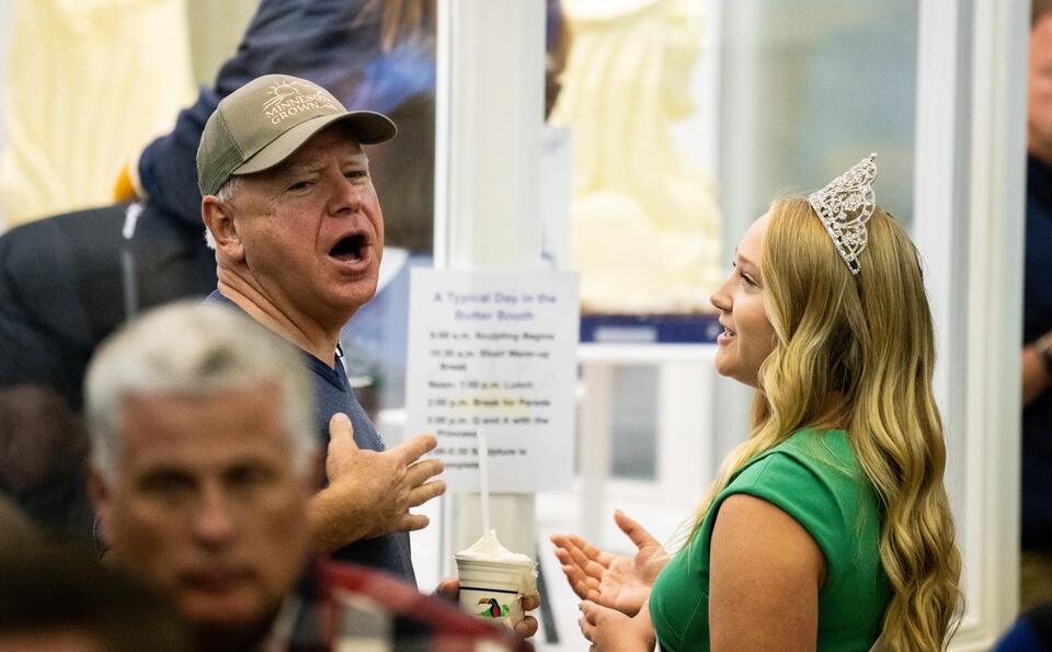 Year in Review: Governor Tim Walz makes short appearance at the State ...