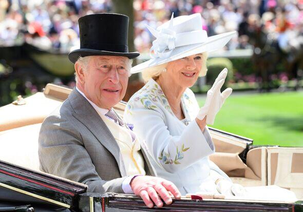 Queen Camilla issues three-word quip to crowd during Procession at ...