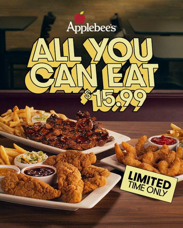 Applebee’s All You Can Eat is back: Here’s what is included for $15.99 ...