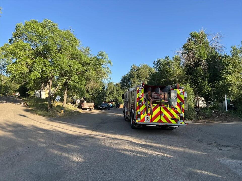 Large police presence on the west side of Colorado Springs