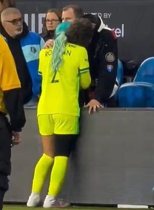 Heartwarming moment Ben Shelton comforts crying girlfriend Trinity ...