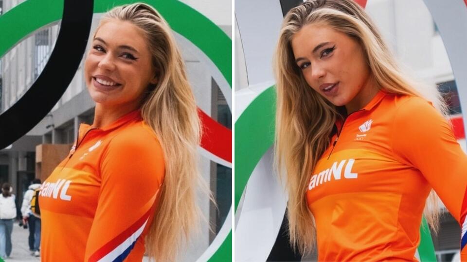 Dutch Speed Skater Jutta Leerdam Makes the Olympic Rings a Powerful ...