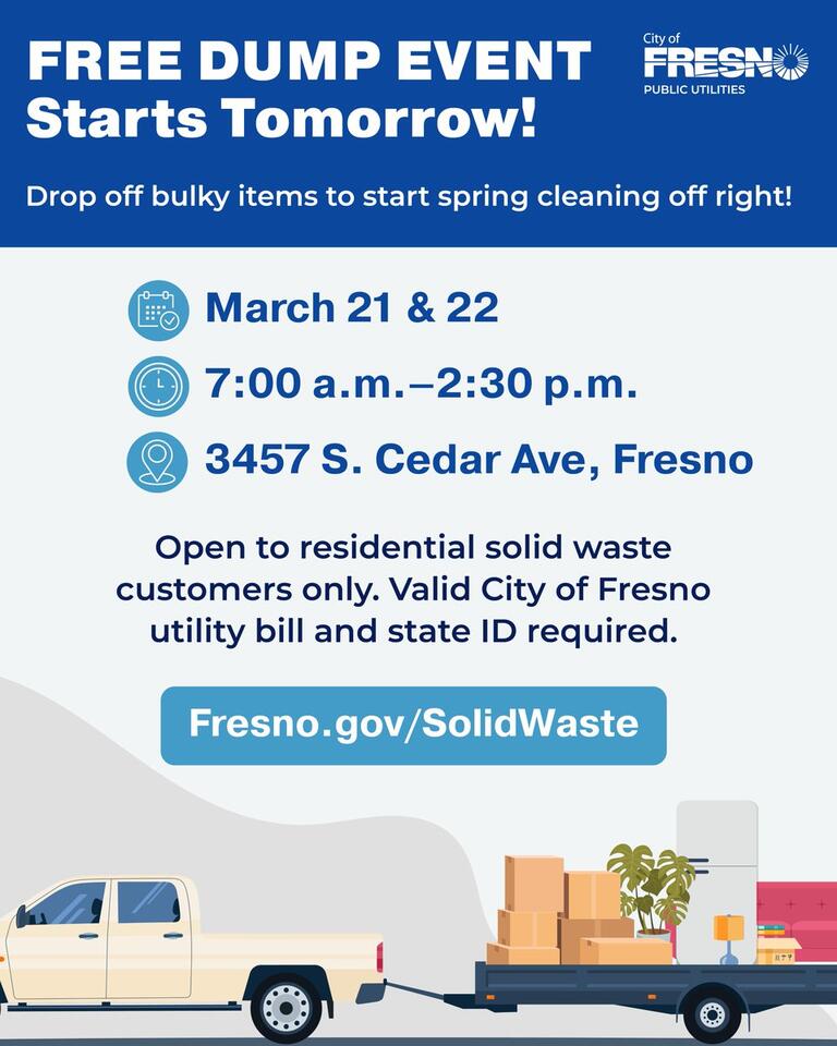 Free Dump Event for bulky items this weekend - NewsBreak