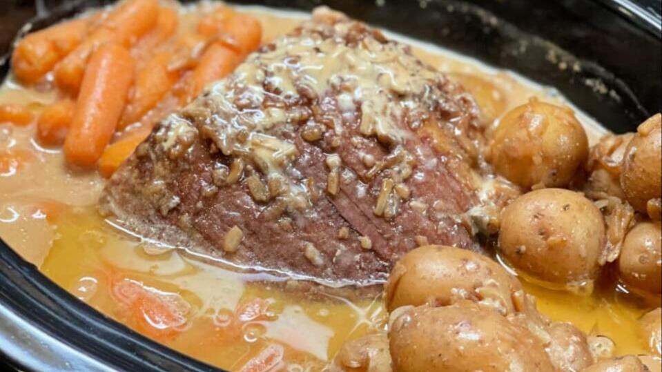 This 3-Ingredient Slow Cooker Pot Roast Is the Easiest, Most Flavorful ...