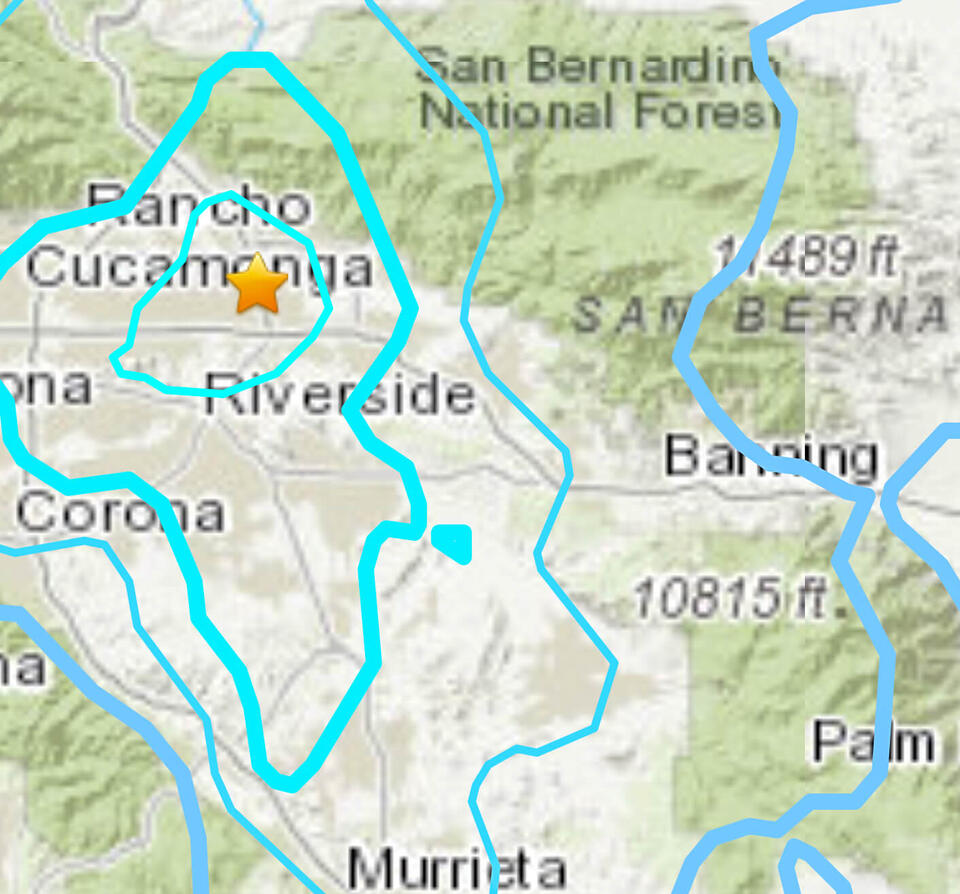 Inland Empire Earthquake – Magnitude 4.2 Earthquake Strikes in San ...