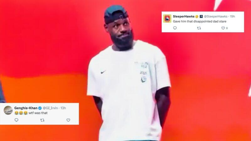 LeBron James Has The Entire Internet In Stitches After Cameras Catch ...