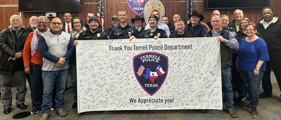 Community honors Terrell Police Department for National Law Enforcement ...