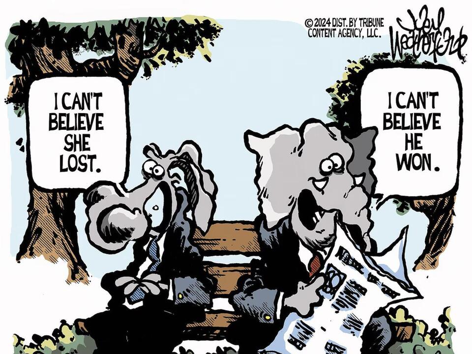 Editorial cartoons for Nov. 10, 2024: Trump wins the presidency for ...