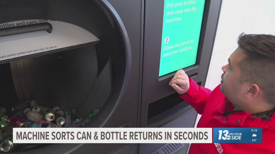 Meijer introduces new bottle return machine that can sort in seconds ...