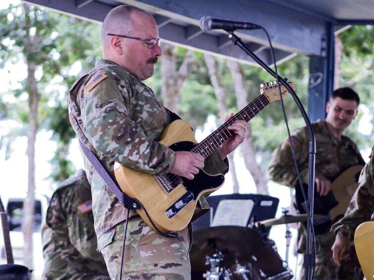 133d Army National Guard rock band thrills at All-American Jubilee in ...