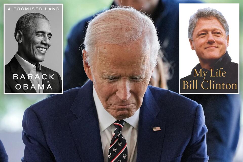 Biden sells memoir for millions less than Obamas, Bill Clinton in embarrassing blow - NewsBreak