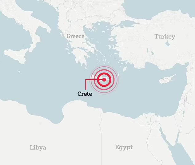 Crete earthquake: Large tremor hits Mediterranean island causing fears ...