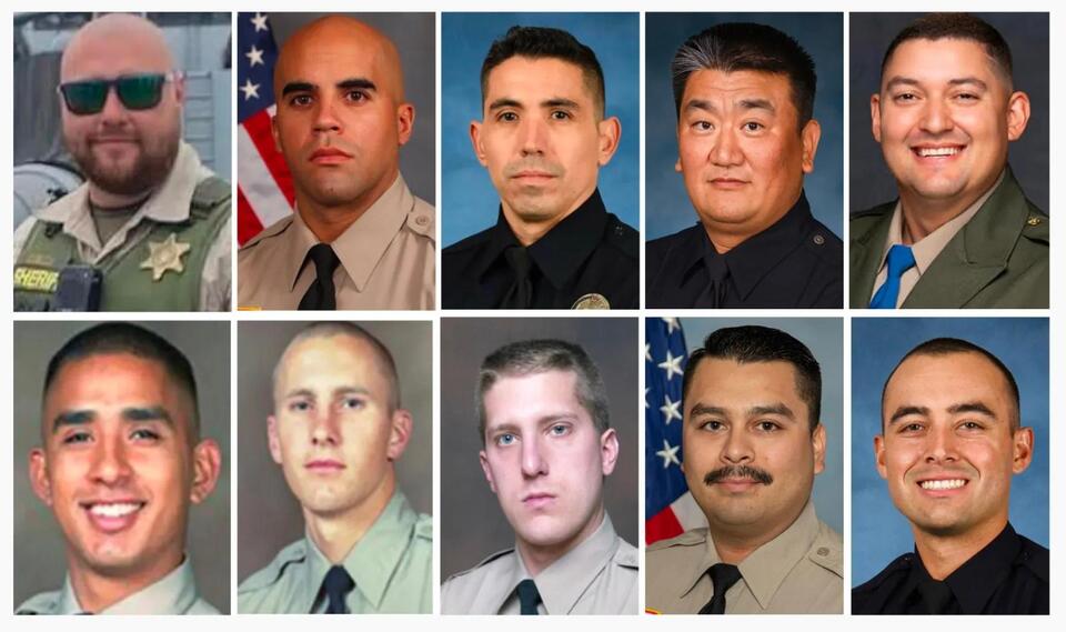 Remembering the Southern California law enforcement officers killed in ...