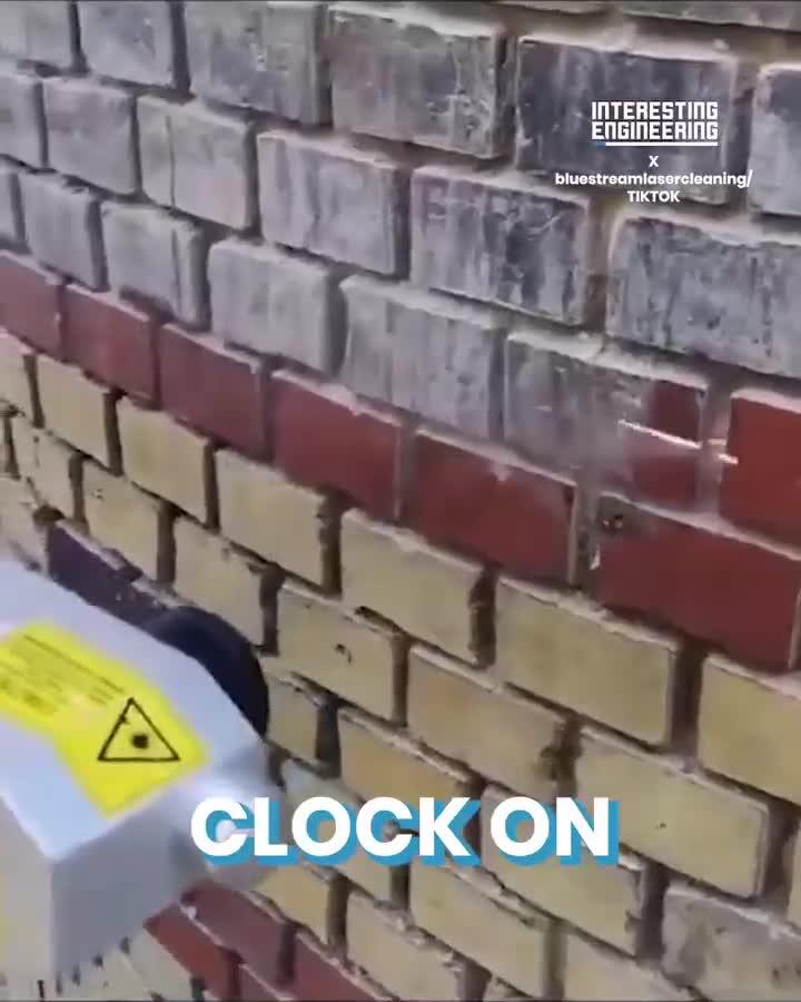Scrubbing brickwork traditionally takes hours - and can damage the ...