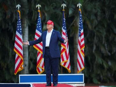 Trump steps up attacks on Harris, stays silent on running mate pick