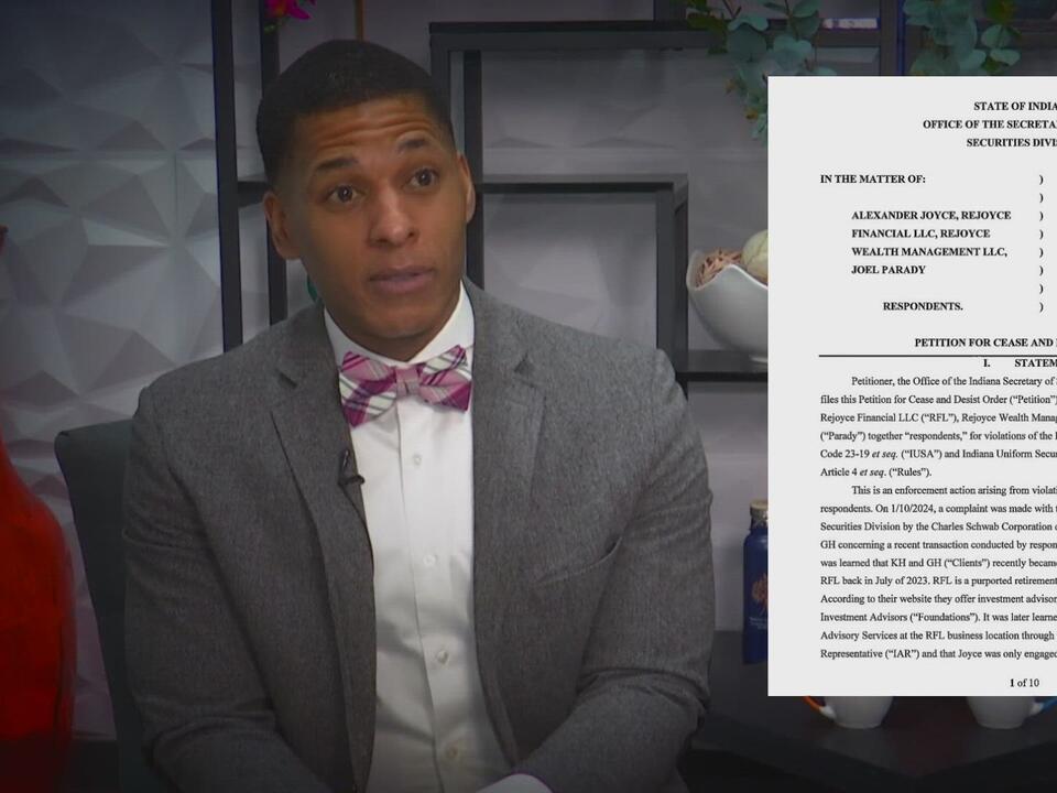 State takes action against financial advisor Alexander Joyce