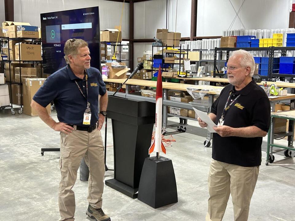 ‘Where ideas will literally take flight’: RCS Rocket Motor Components ...