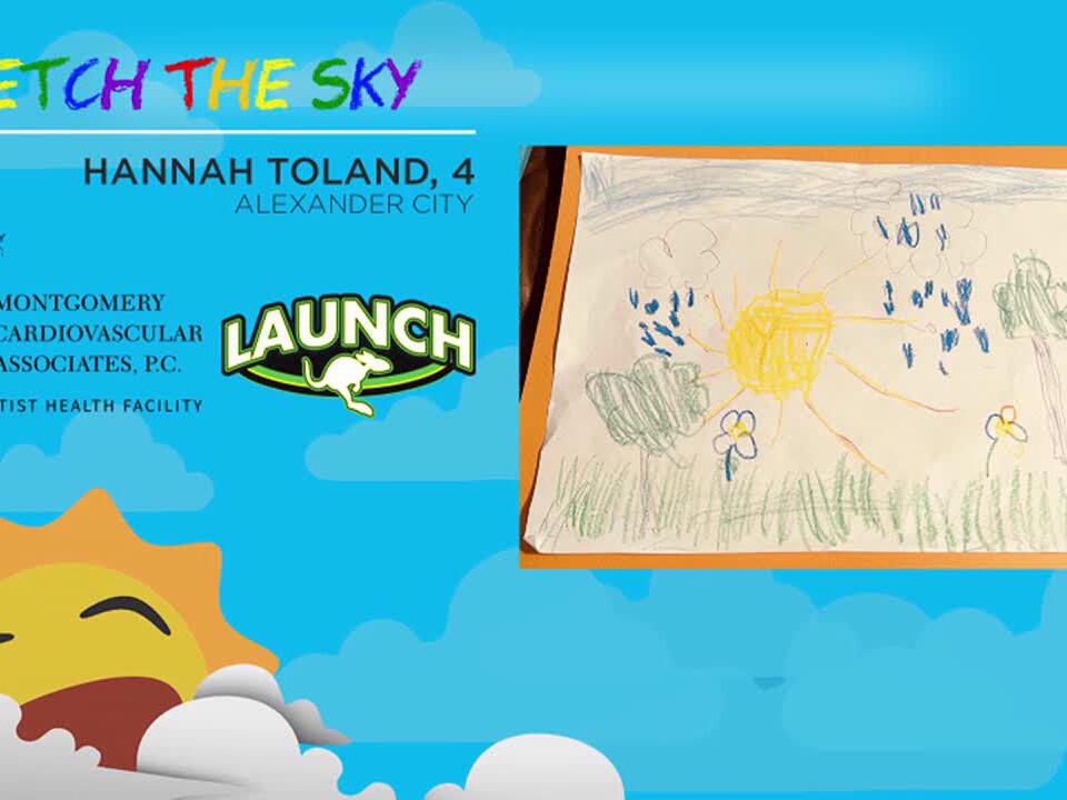 Sketch the Sky winner May 15: Hannah Toland