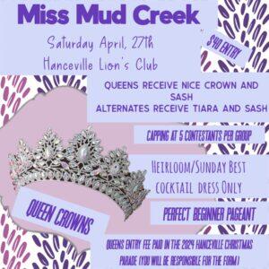 Inaugural Miss Mud Creek Pageant taking place April 27 - NewsBreak