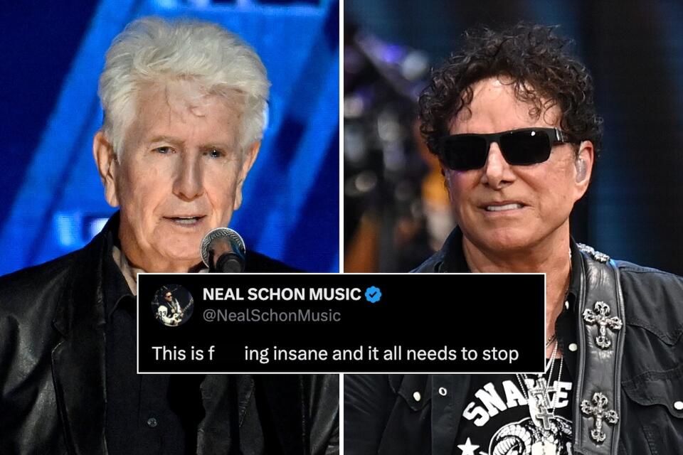 'F--k ICE' - Graham Nash, Neal Schon + Other Rockers React to Border ...