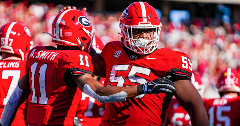 2025 NFL Draft: Georgia OL Jared Wilson taken by New England in 3rd ...
