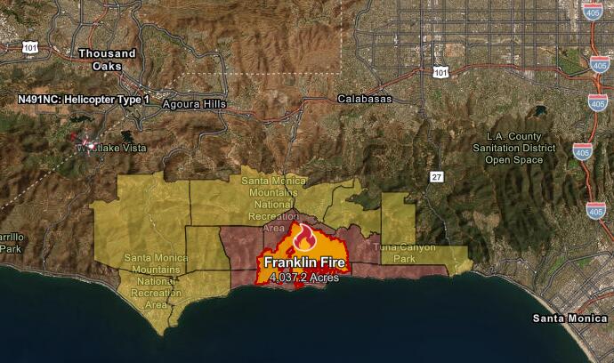 Franklin Fire in Malibu Forces Celebrity Evacuations, Crews Gain Ground ...