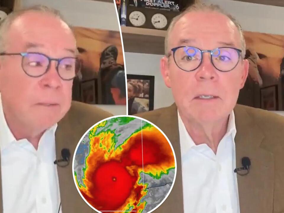 Florida meteorologist becomes emotional on air over Hurricane Milton’s ...