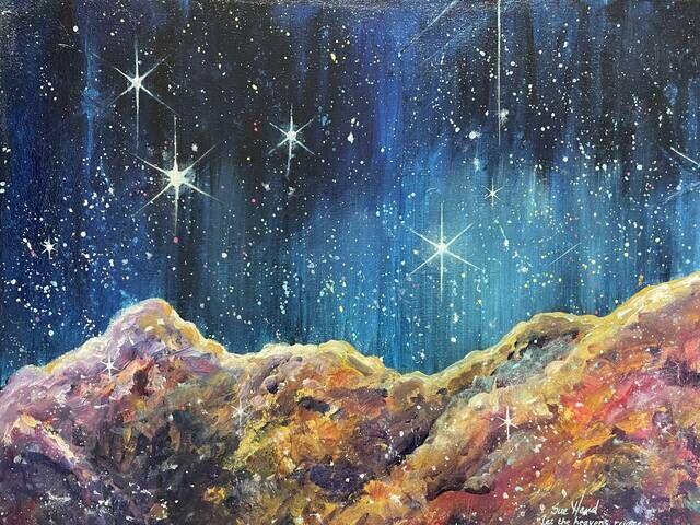 Artwork on exhibit at Sue Hand’s Imagery