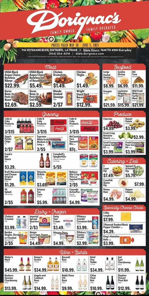 Dorignac’s Food Center Weekly Ad (05/28/25 – 06/03/25) & Flyer Preview ...