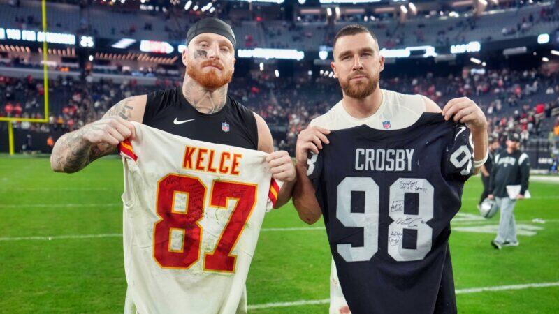 “That’s Not Travis and Maxx?”: NFL Fans Are In Stitches After Travis Kelce & Maxx Crosby Combine ...